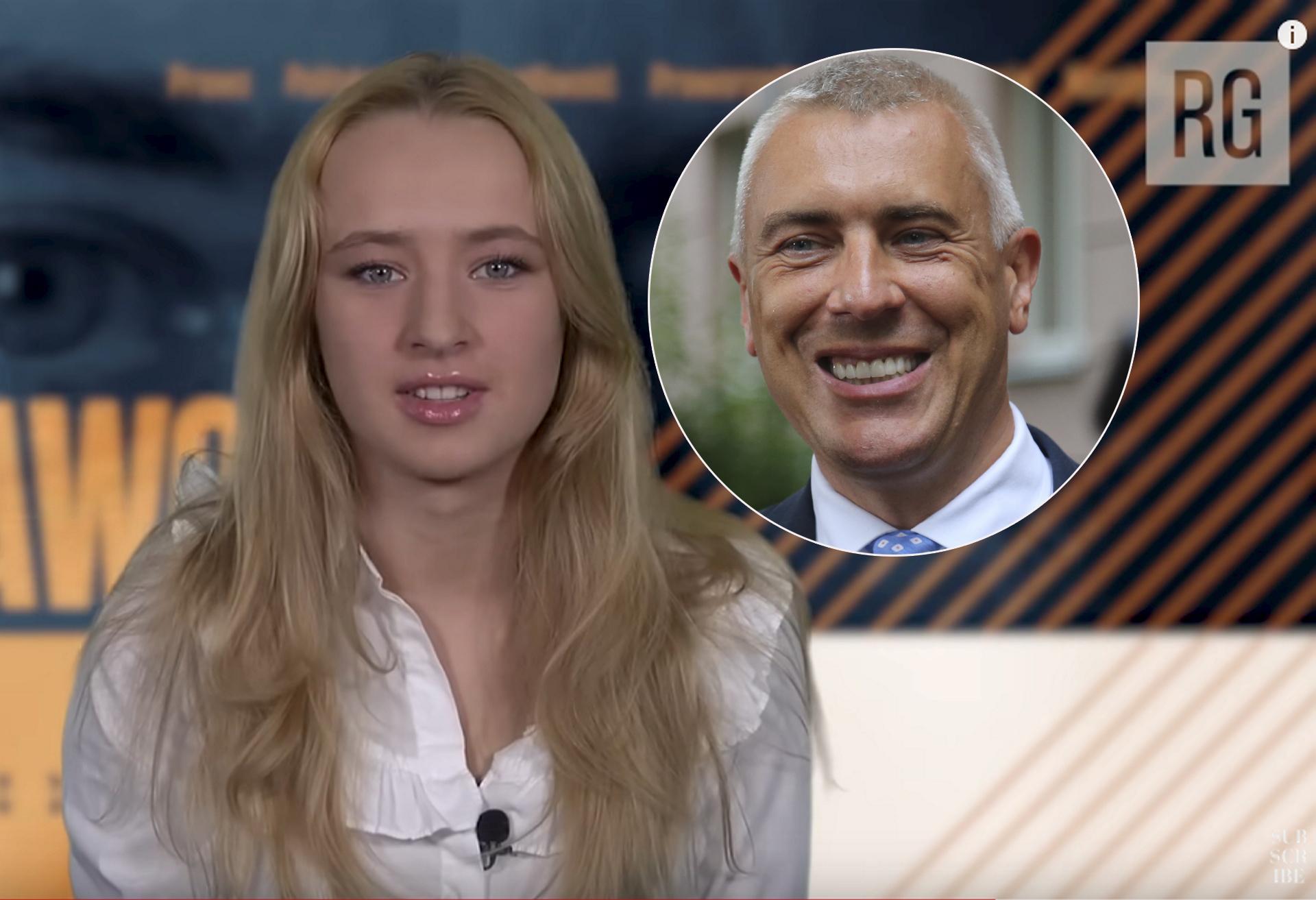 Córka Romana Giertycha sprzedaje swoje obrazy. Karolina robi to, by pomóc tacie - Super Express ...