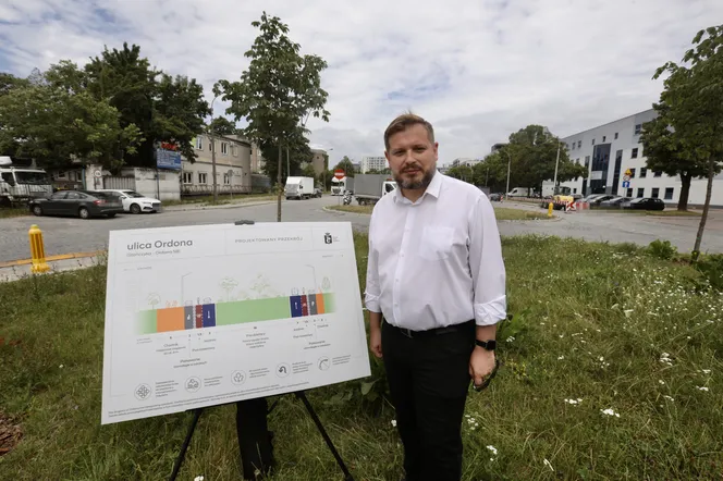 Zaczął się remont ulicy Ordona. W końcu bruk przestanie dudnić? - Super Express