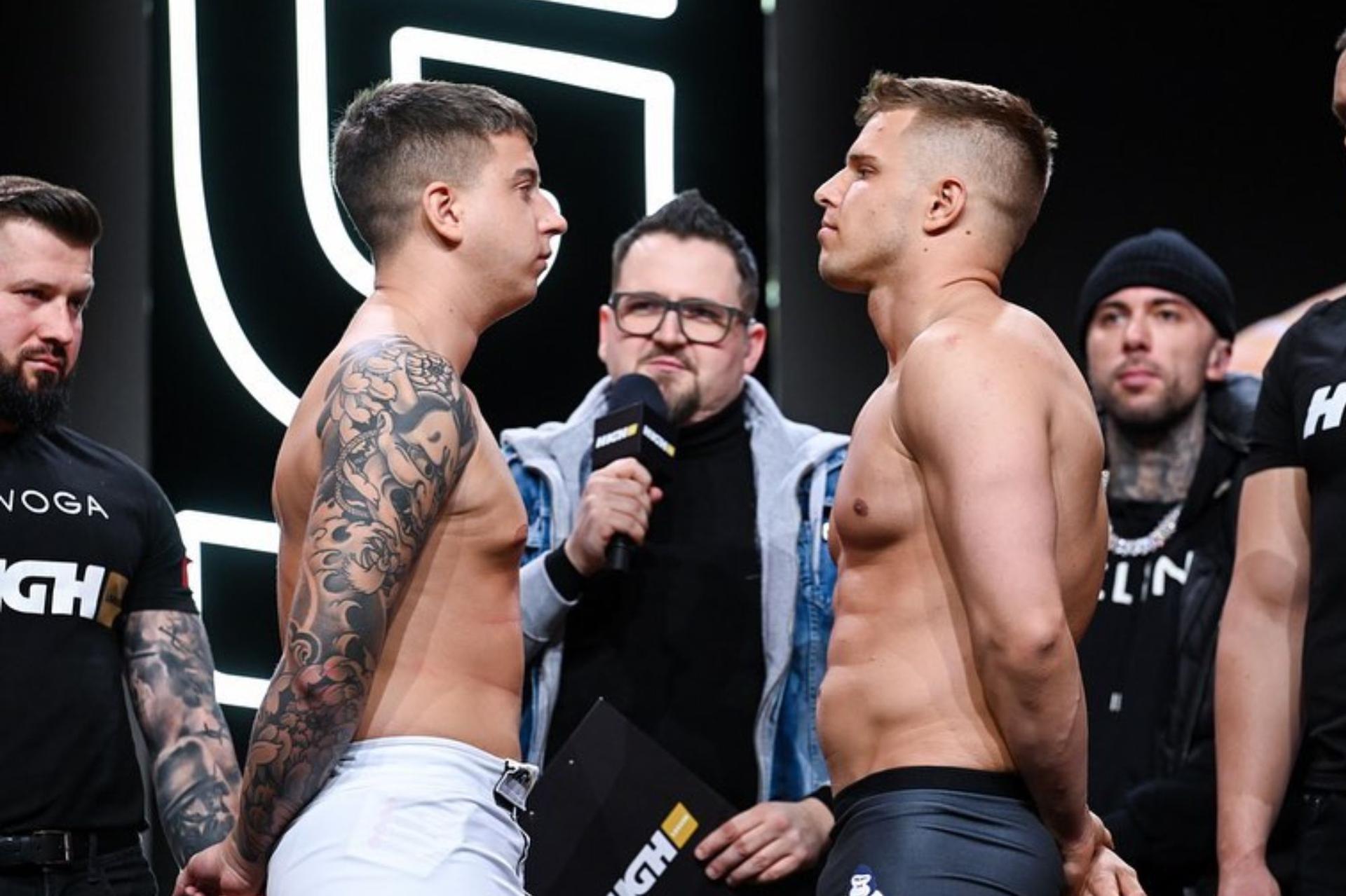 Jakub Holak Krawczyk - Maciej Zony Zoniuk: WYNIK walki High League 5 ...