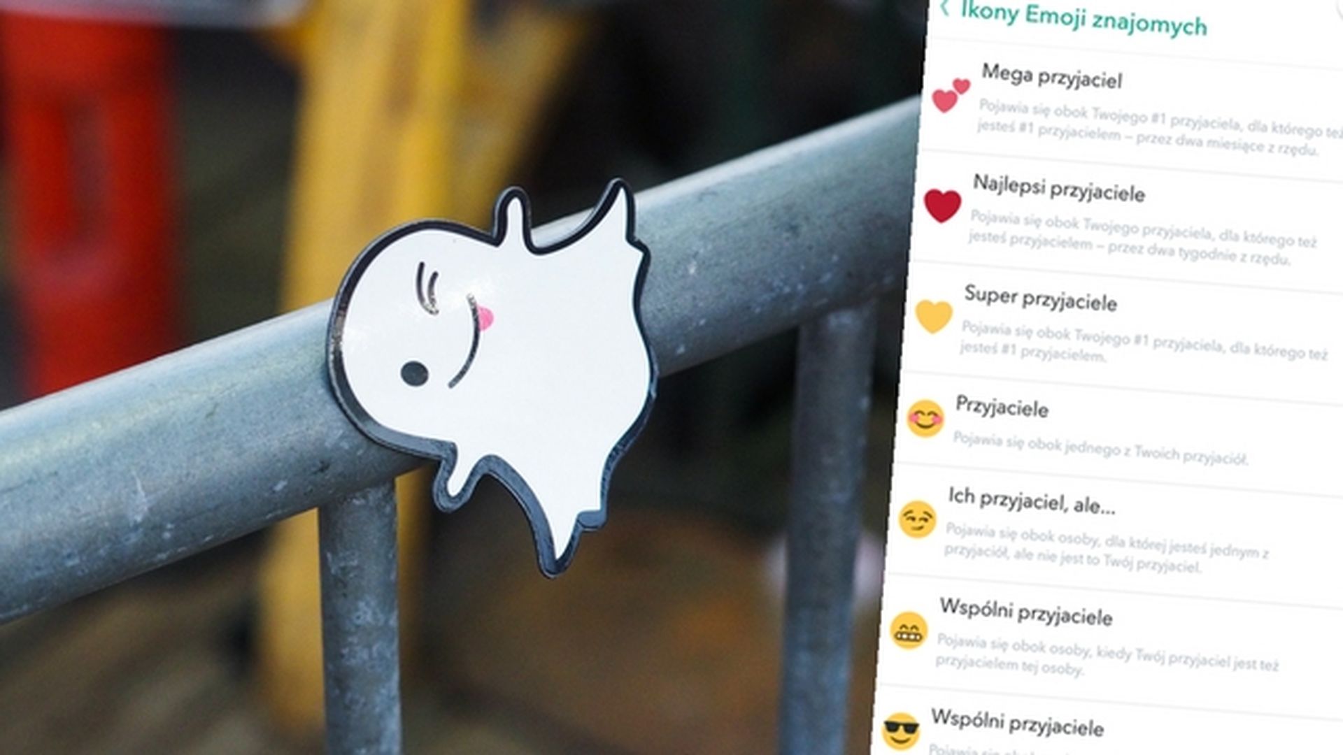 Snapchat - co oznaczają emotki: klepsydra, serce, płomienie, minki ...