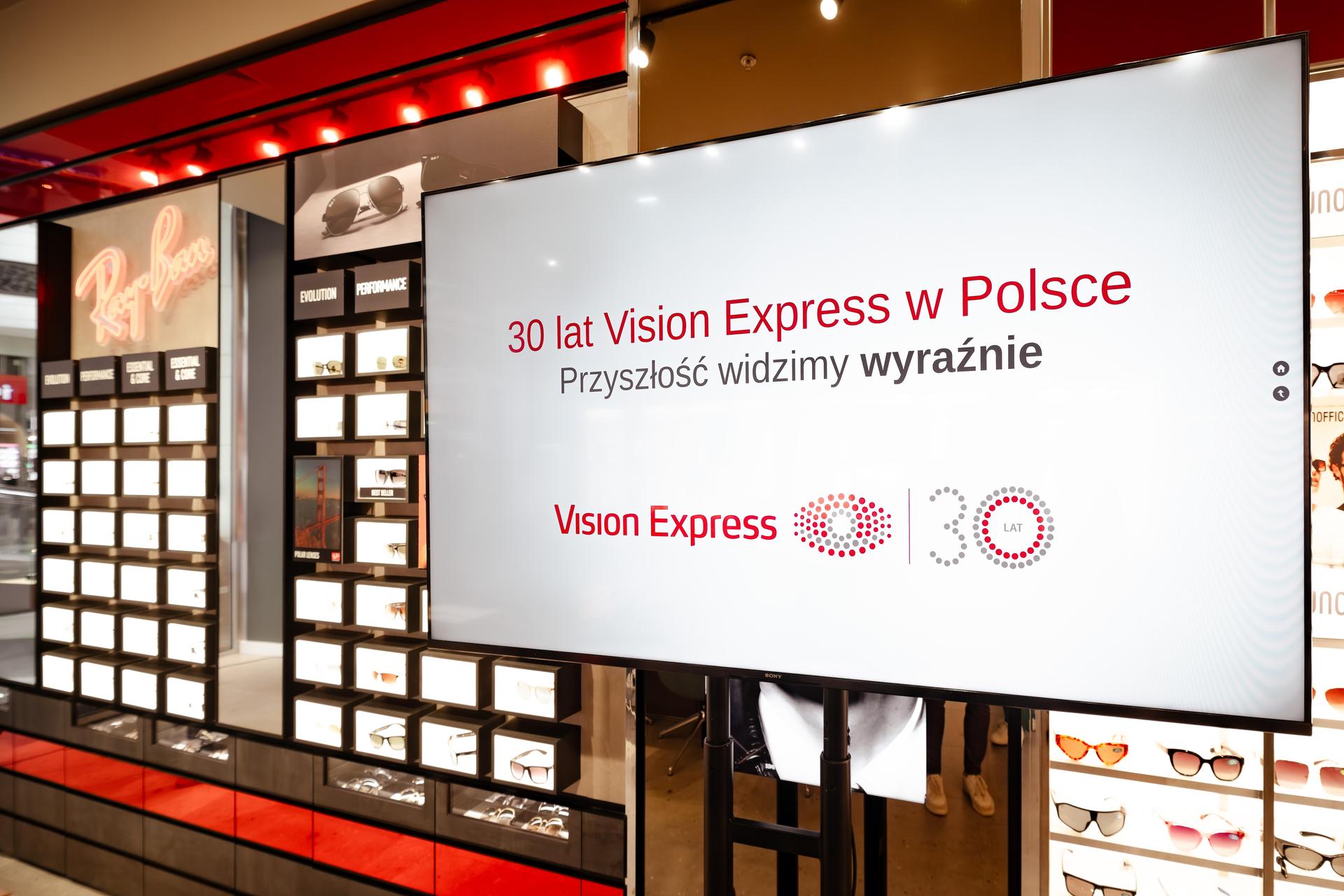 Vision Express świętuje swoje 30-lecie w Westfield Arkadia - Warszawa ...