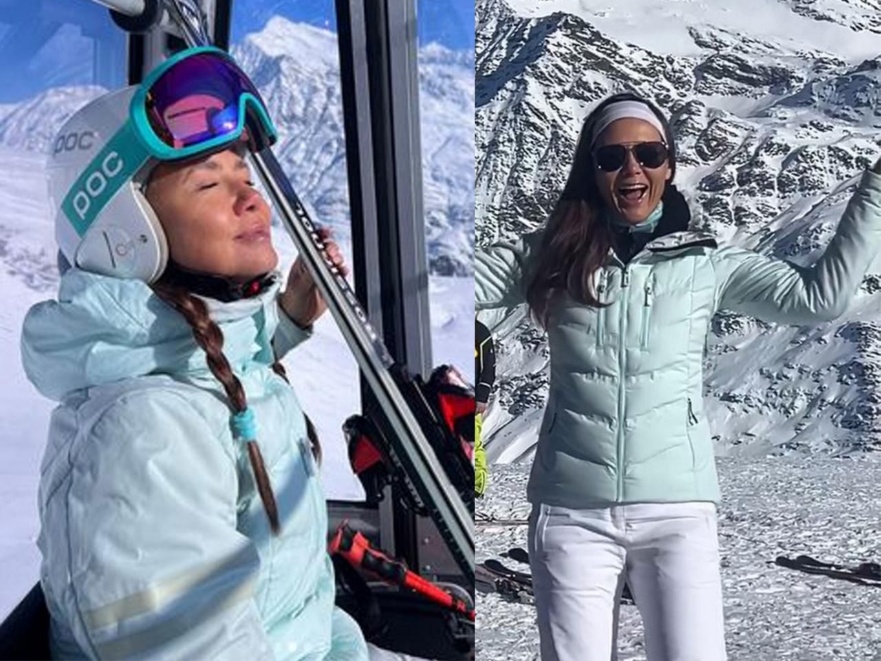 Rusin szaleje na stoku. Jeszcze niedawno narzekała, że czeka ją ...