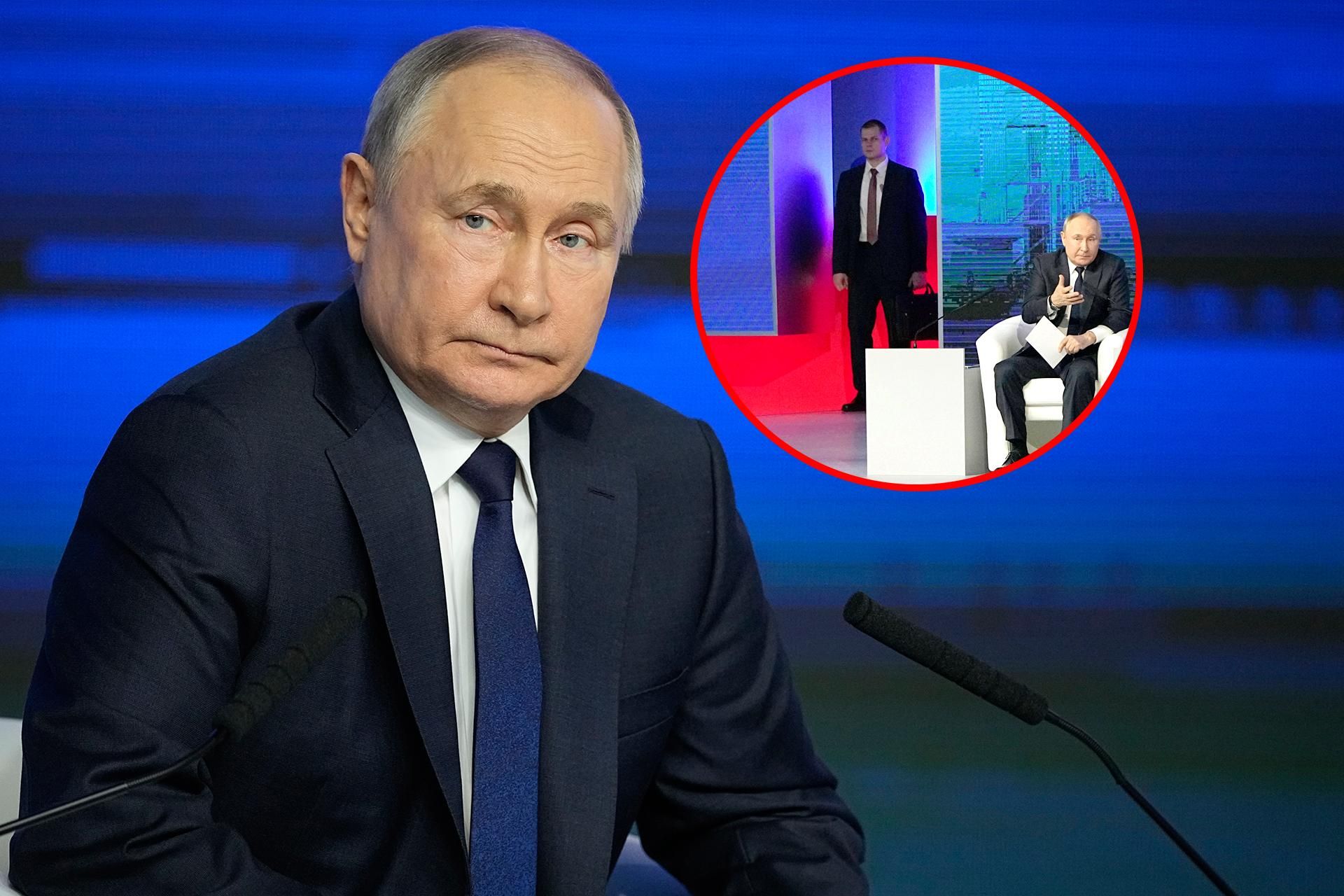 VChK-OGPU: Putin obawia się zamachu na swoje życie. Podczas spotkania z ...