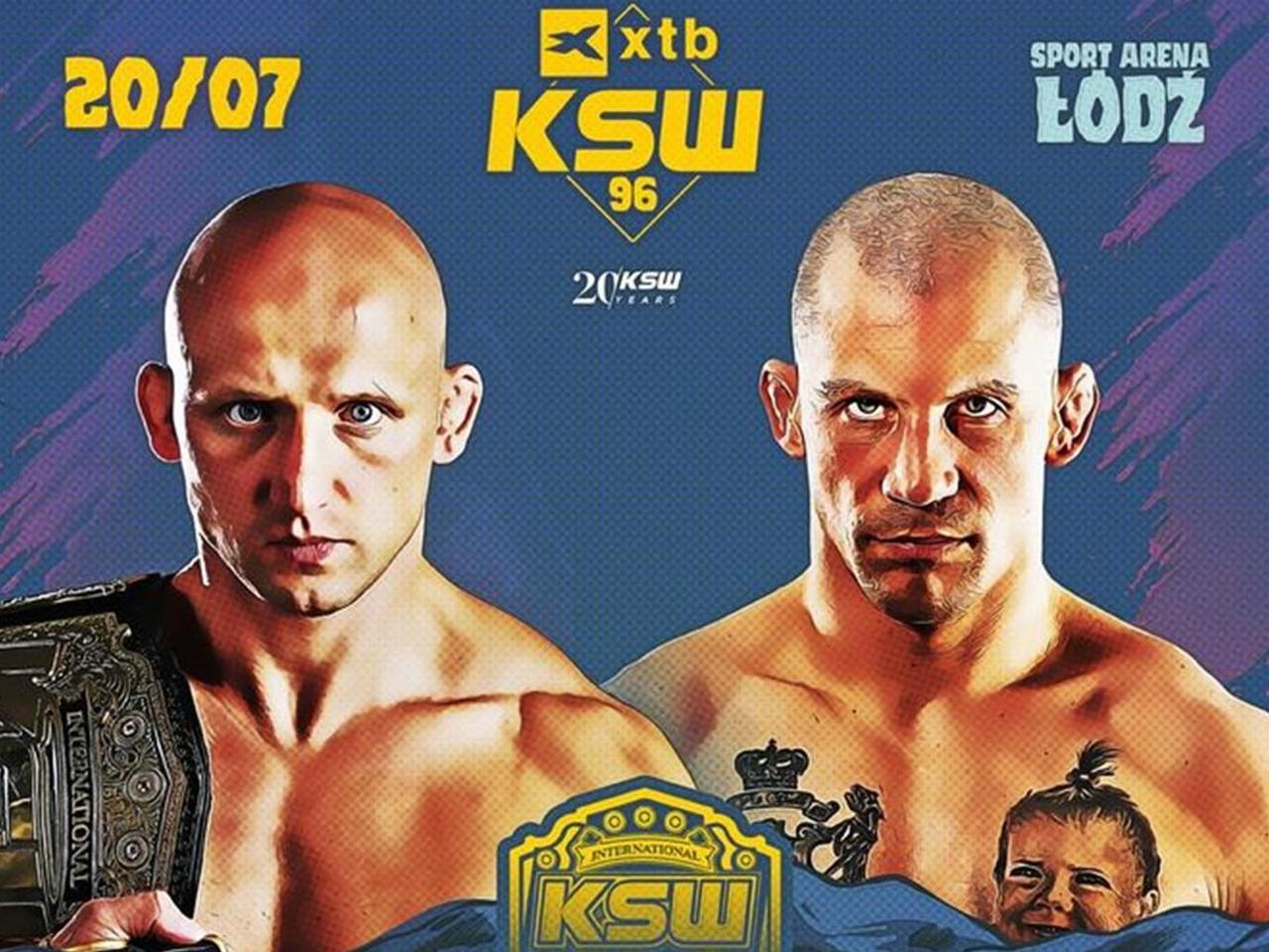 KSW 96 NA ŻYWO transmisja z gali Pawlak - Janikowski dzisiaj 20.07.2024 - Super Sport