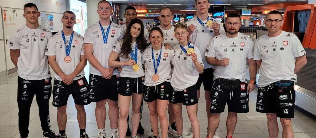 Medalowe żniwa polskiej kadry MMA. Mistrzostwa Europy zakończone wielkim sukcesem, worek medali ...