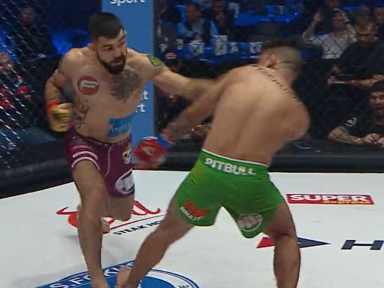 Brutalny nokaut na gali FEN 43! Kacper Formela pokonał byłego zawodnika ...