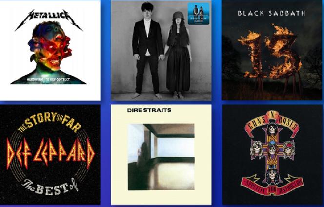 Rockowe płyty CD w ofercie sklepów Biedronka! Metallica, U2, Black ...
