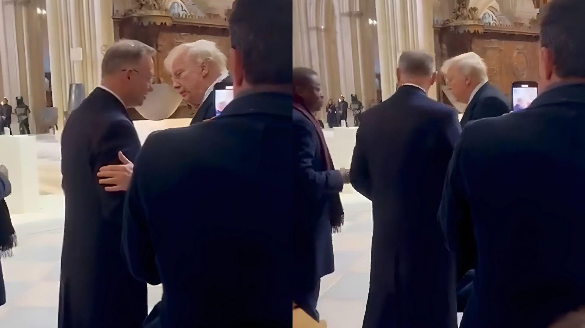 Trump-Duda: Jeden gest, wiele interpretacji. Co wydarzyło się w Paryżu ...