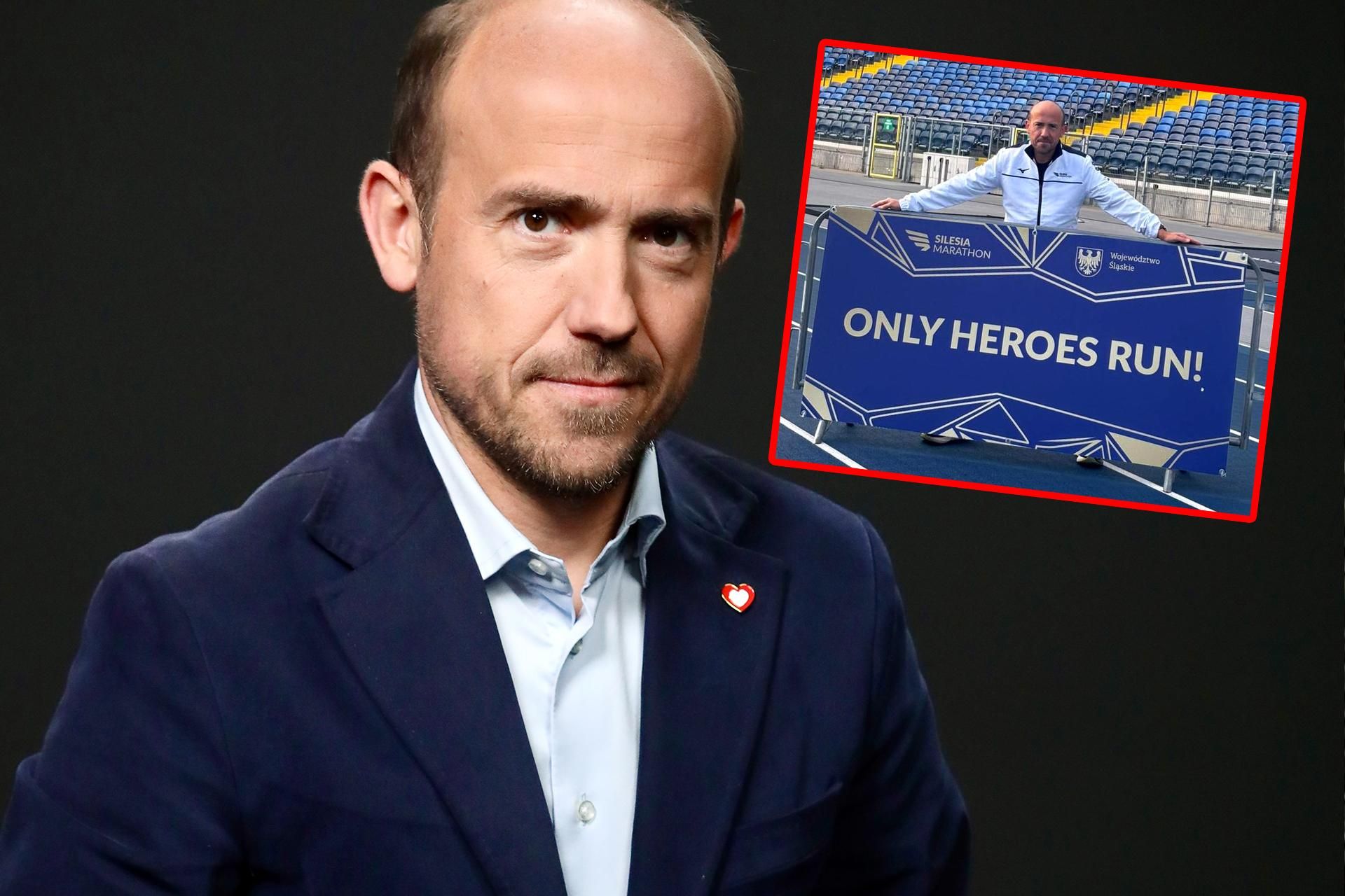 Europoseł Koalicji Obywatelskiej Borys Budka wziął udział w maratonie ...