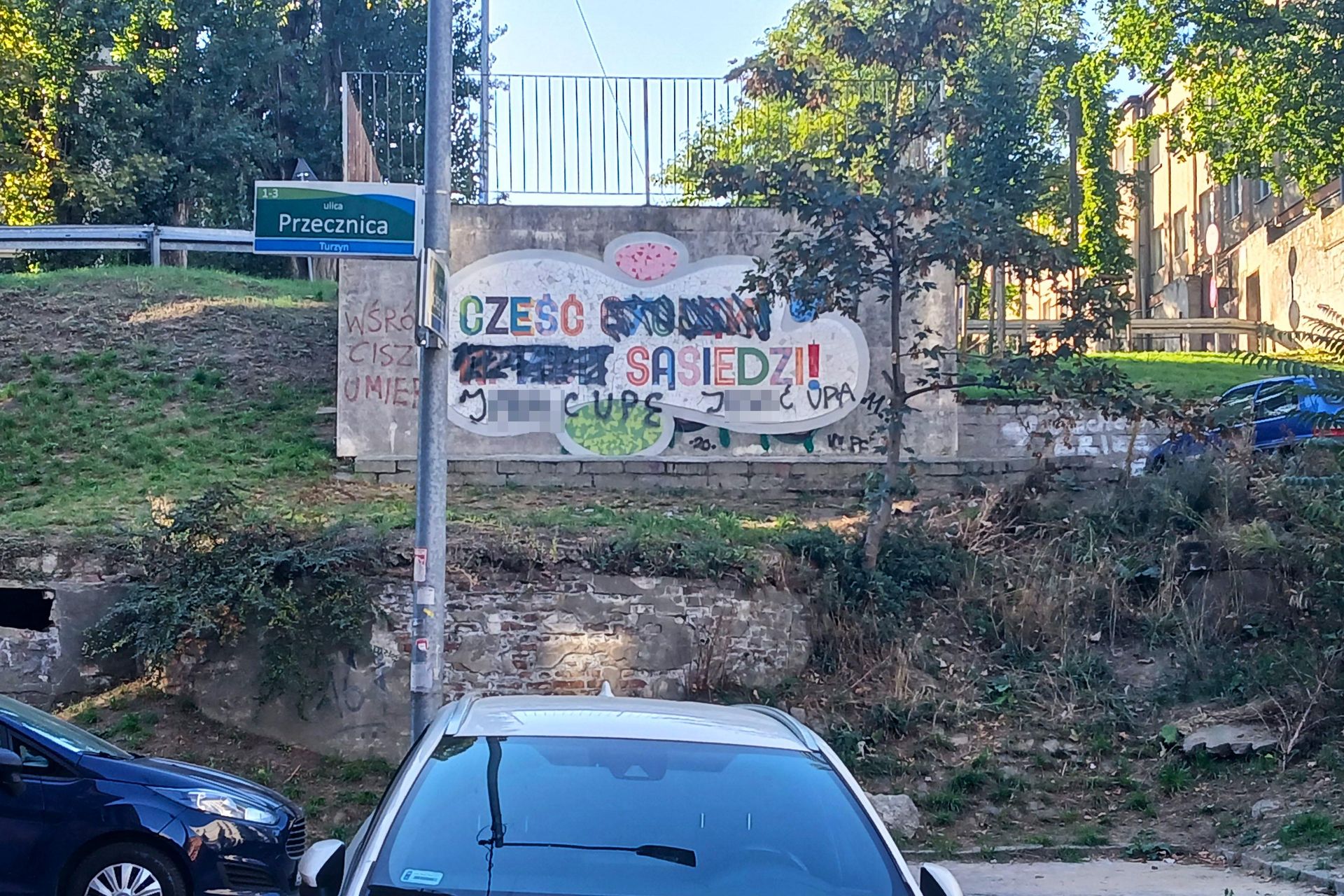 Szczecin: Wandale pokazali "polską gościnność". "Sąsiedzka" mozaika na Turzynie nie przetrwała ...