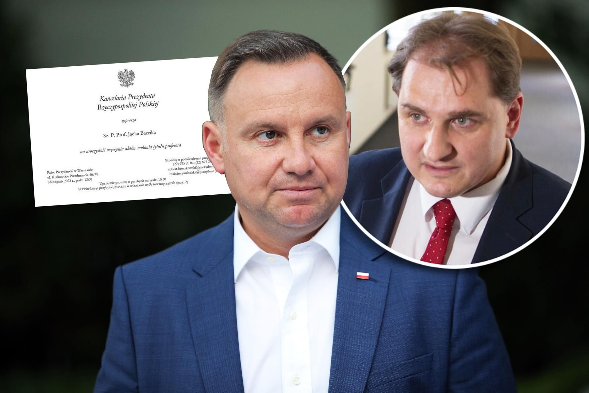 "Nie mam ochoty ściskać pana ręki" Profesor. Barcik odmówił odebrania ...