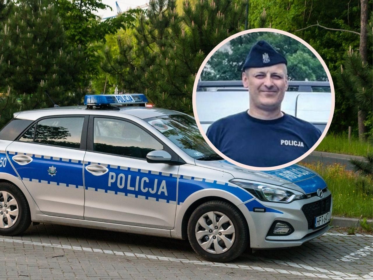 Policjant z rocznym dzieckiem na rękach wbiegł na SOR. To wyjątkowy ...