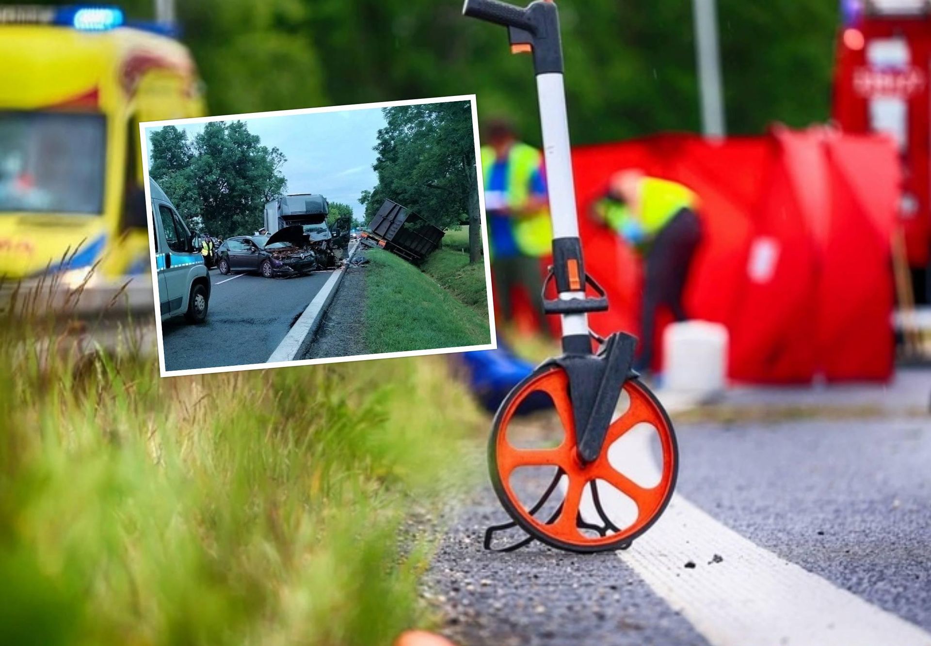 Wilczkowice. Jedna osoba nie żyje, trzy zostały ranne. Tragiczny wypadek na drodze krajowej 8 ...