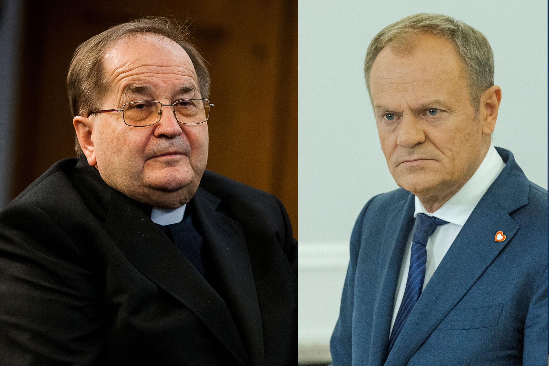 Ojciec Tadeuszu Rydzyk przypuścił atak na Donalda Tuska na antenie ...