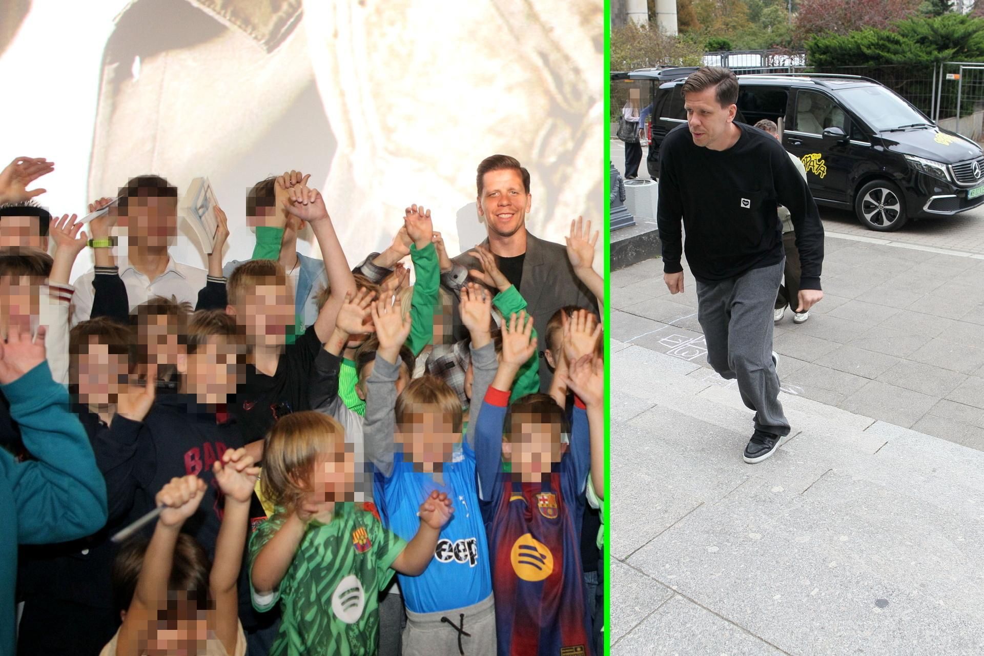 Wojciech Szczęsny blisko wpadki na premierze swojego filmu. Wziął nogi ...
