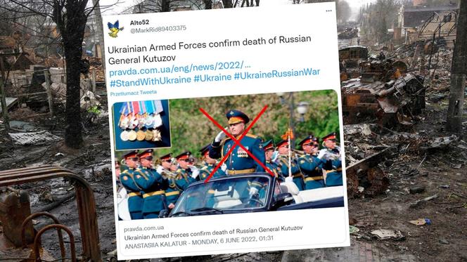 Ukrainia - zginął Roman Kutuzow. To kolejny rosyjski generał zabity ...