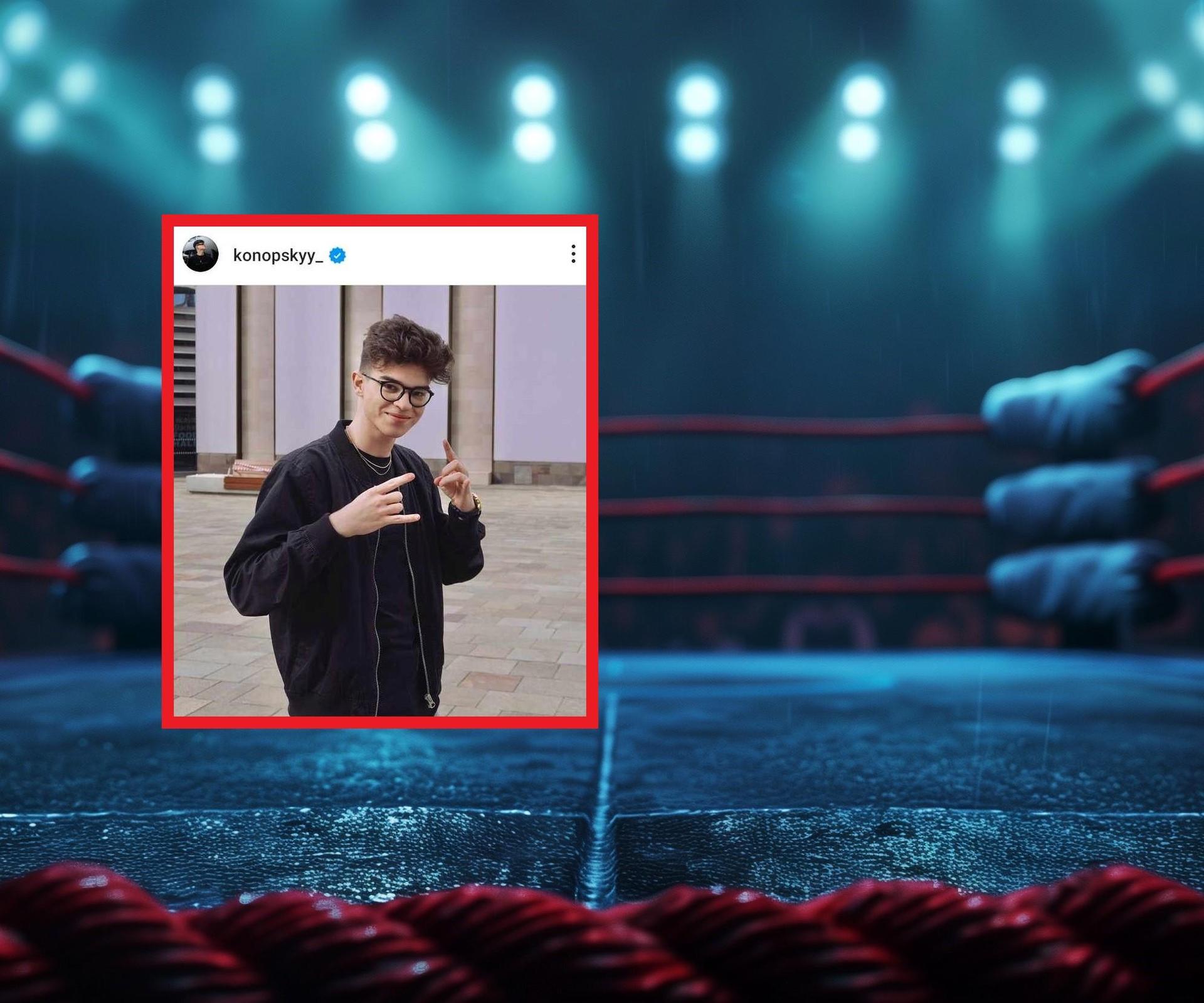 Konopskyy odpalił na YouTube kanał NA PIĘŚCI. Wziął na warsztat freak ...