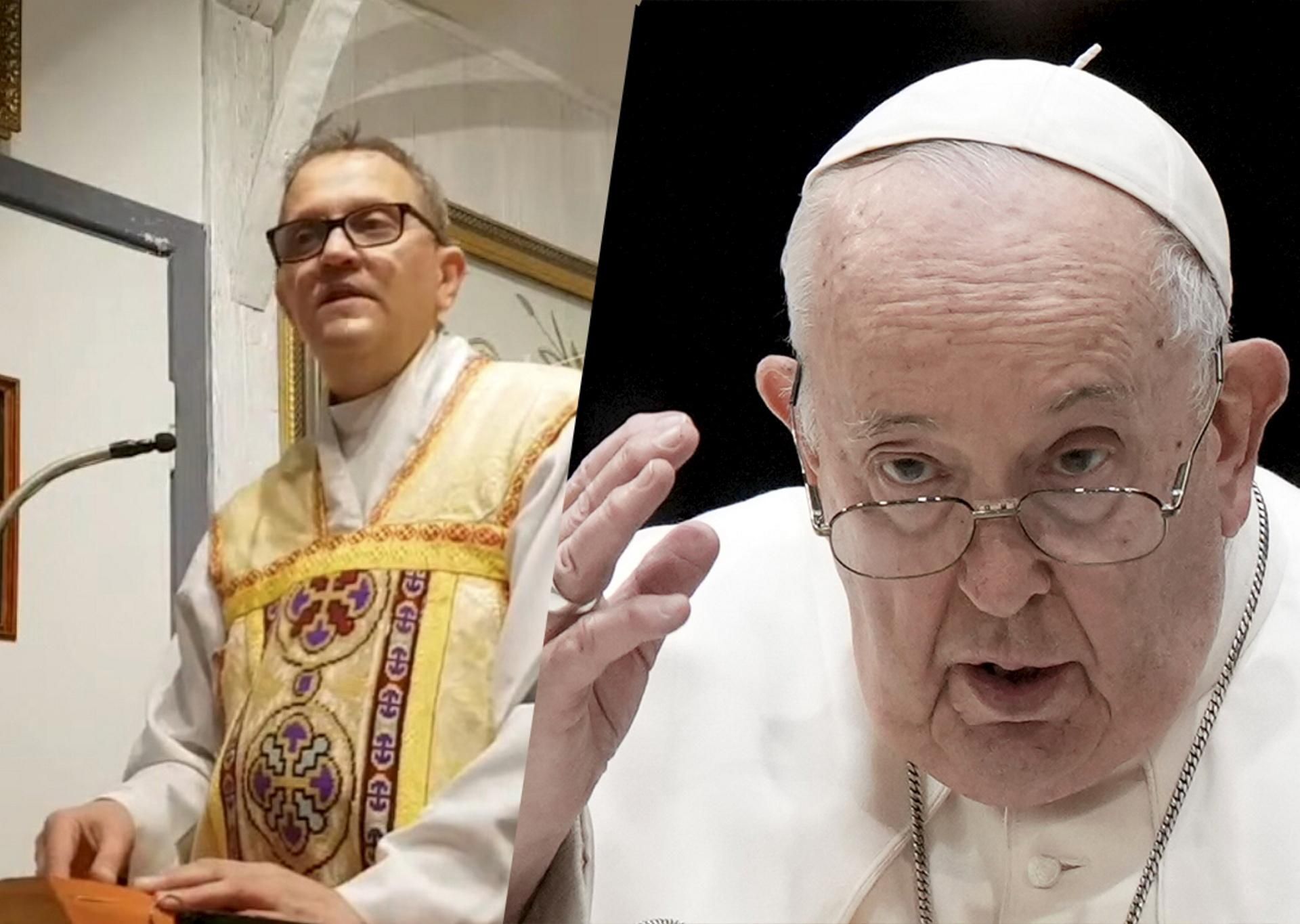 Ksiądz zabraniał wiernym spędzać z nimi Wigilię i się doigrał! Papież ...