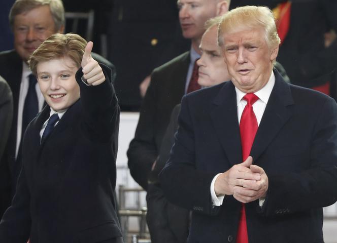 Zobacz jak teraz wygląda syn Donalda Trumpa! 15-latek jest nie do ...