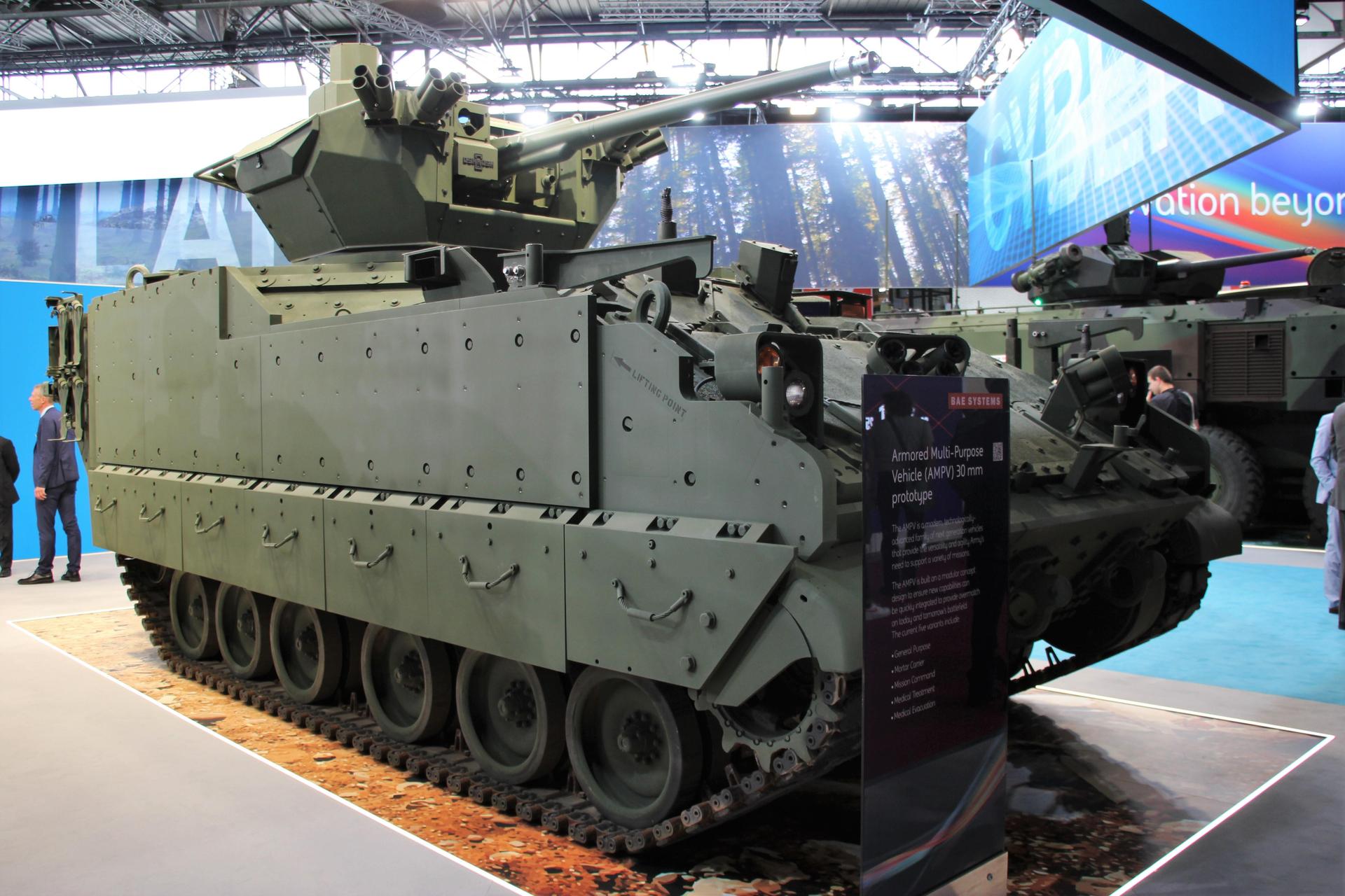Eurosatory 2024: Następca wozów M113 i Bradley z nową wieżą. Czwarta wersja AMPV - Portal Obronny