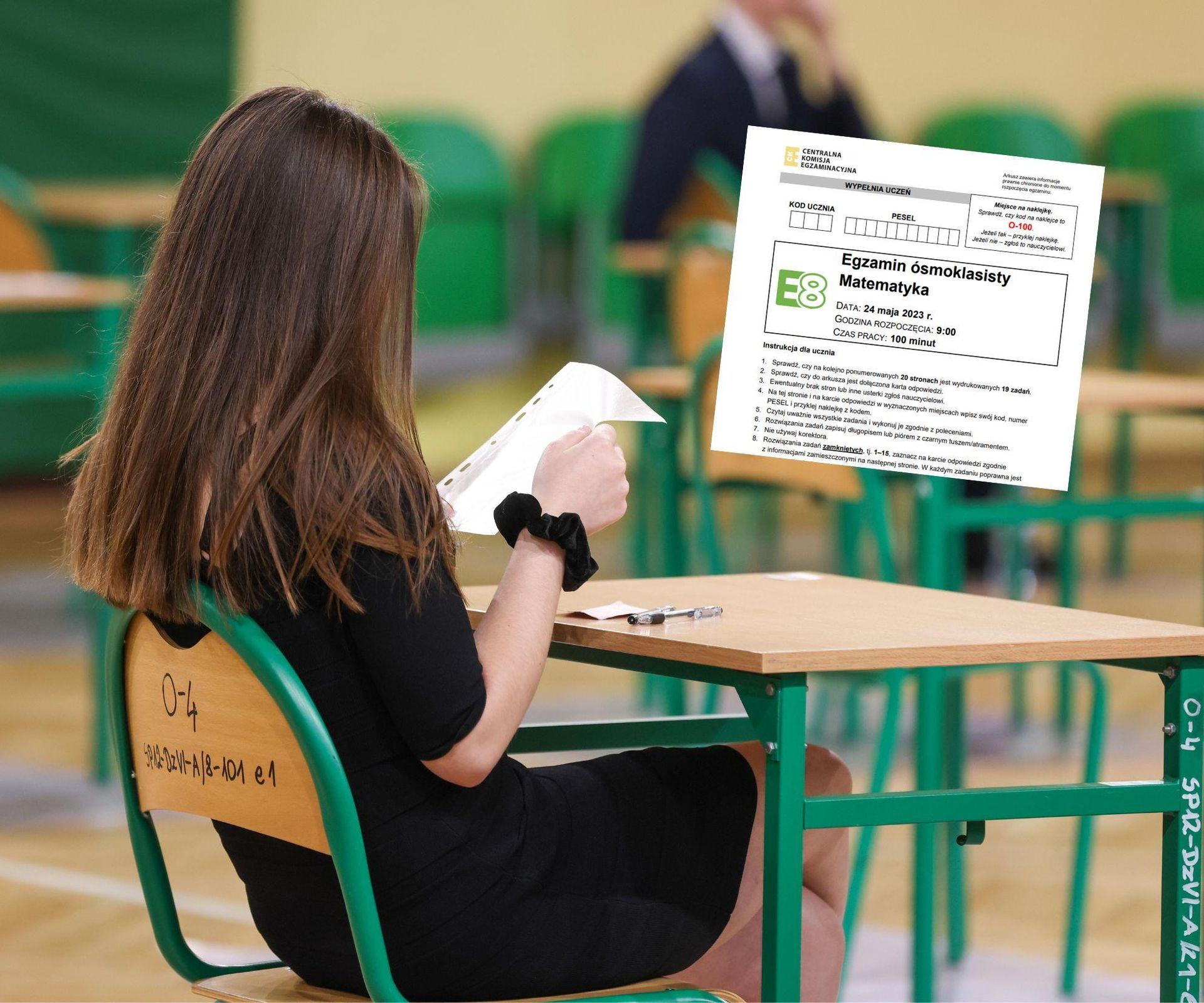 Przecieki Egzaminu ósmoklasisty 2024 Matematyka Odpowiedzi I Arkusze