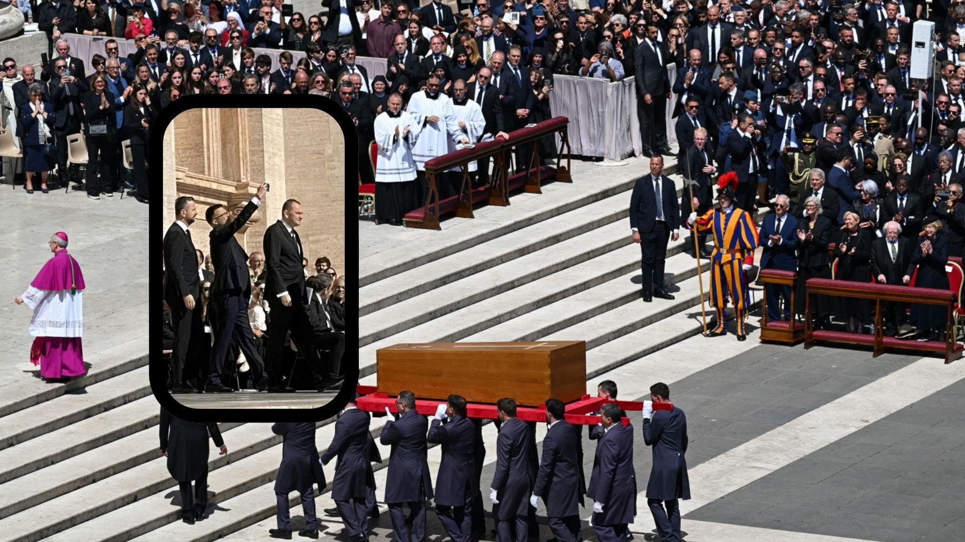 Pogrzeb papieża Franciszka. Szymon Hołownia wywołał oburzenie ...