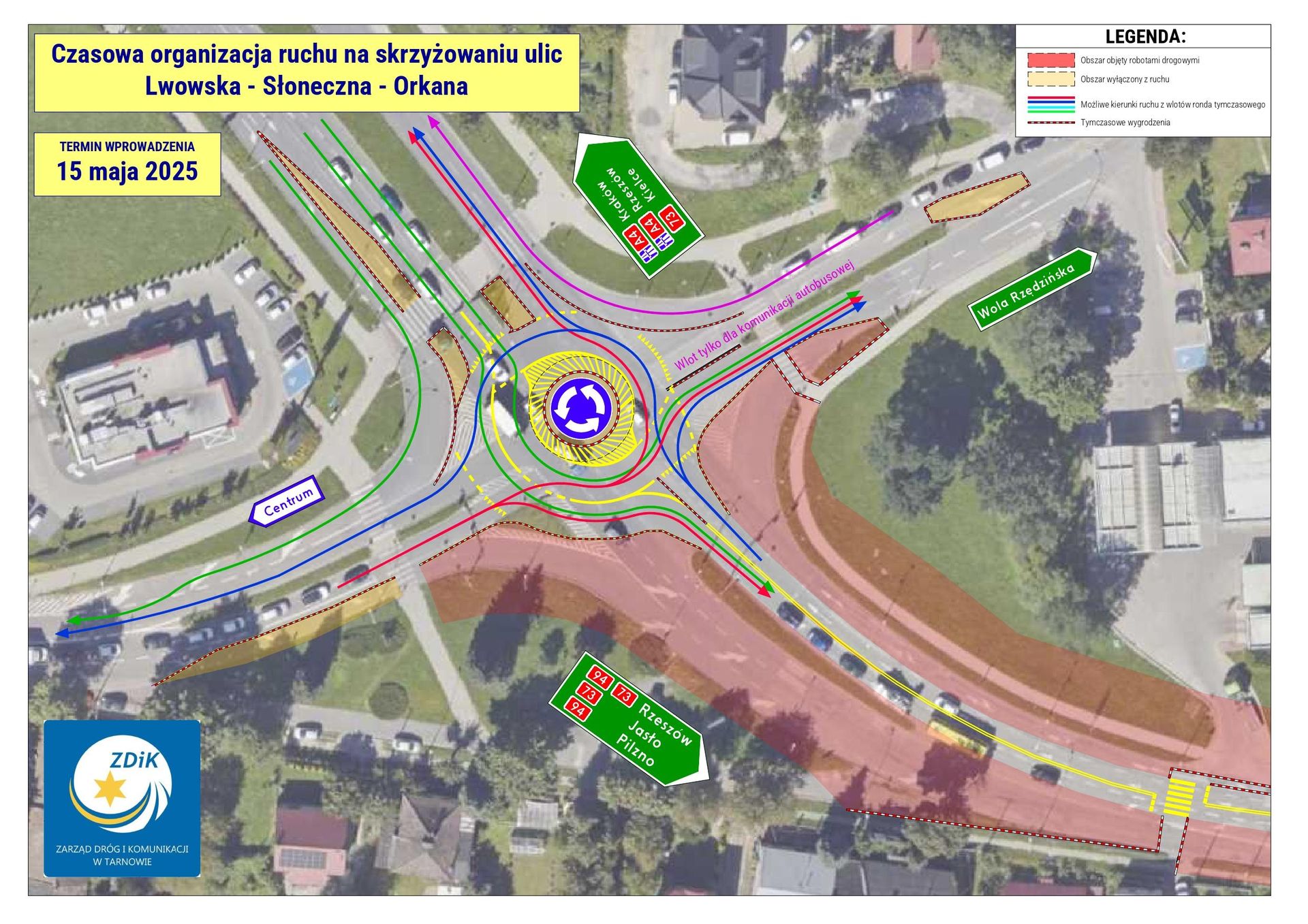 Kierowcy muszą przygotować się na utrudnienia. Na ulicy Lwowskiej w Tarnowie będzie zmiana ...