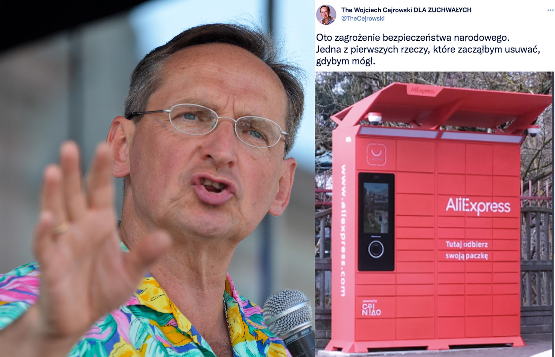 Cejrowski walczy z automatami paczkowymi. Co on wymyślił?! Śmiać się ...
