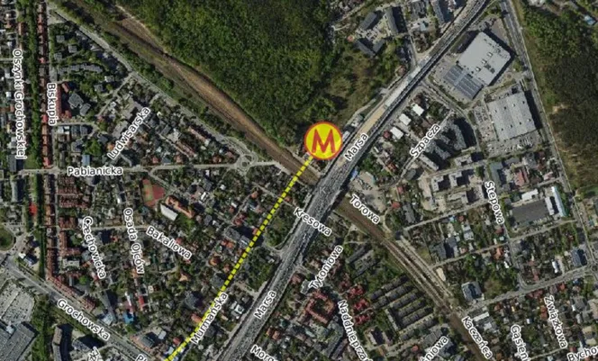 Gdzie powstaną stacje 5. linii metra M5 w Warszawie? Zobacz lokalizacje ...