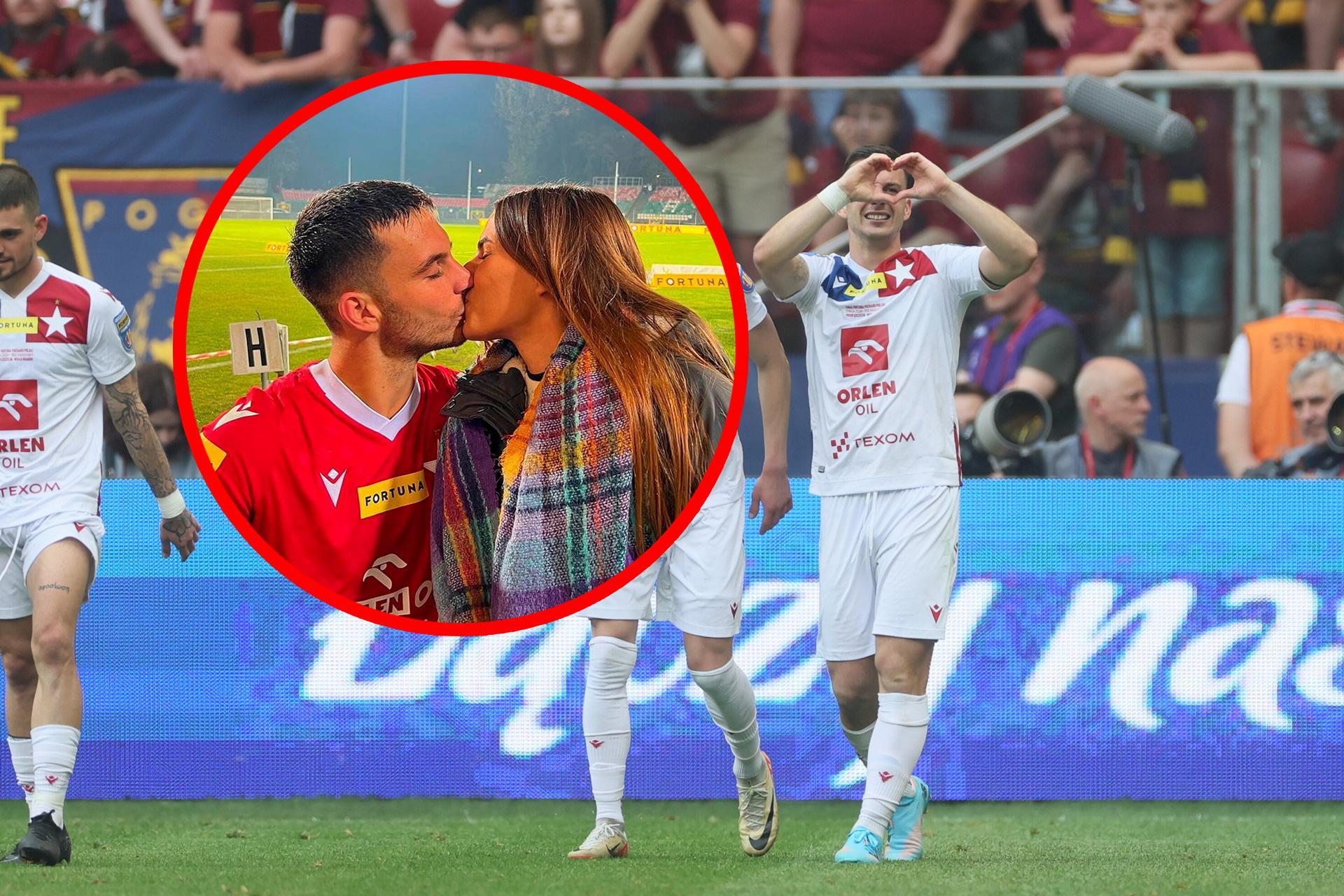 To dla niej Angel Rodado pokazał serduszko w finale Pucharu Polski. Kim ...
