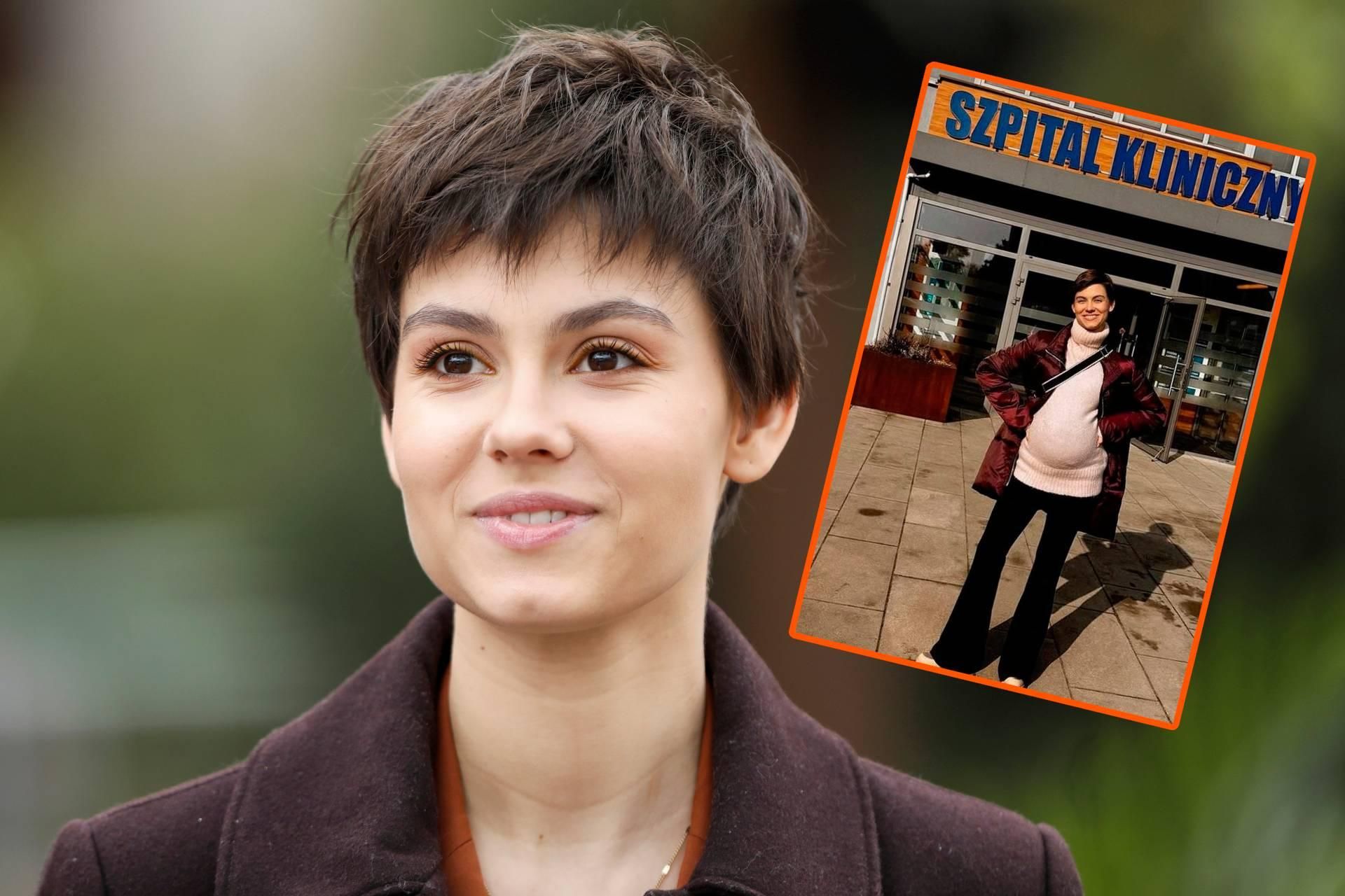 Pola Gonciarz prezentuje ciążowe krągłości. Wiadomo, co dalej z jej postacią w "Na dobre i na ...