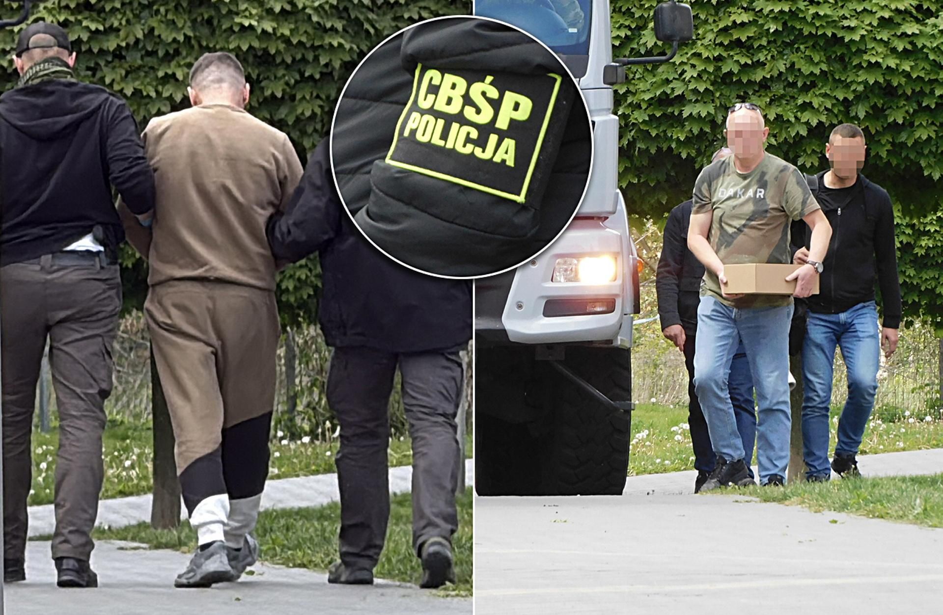 Wieliszew. Wielka akcja służb. Zatrzymany mężczyzna, materiały ...