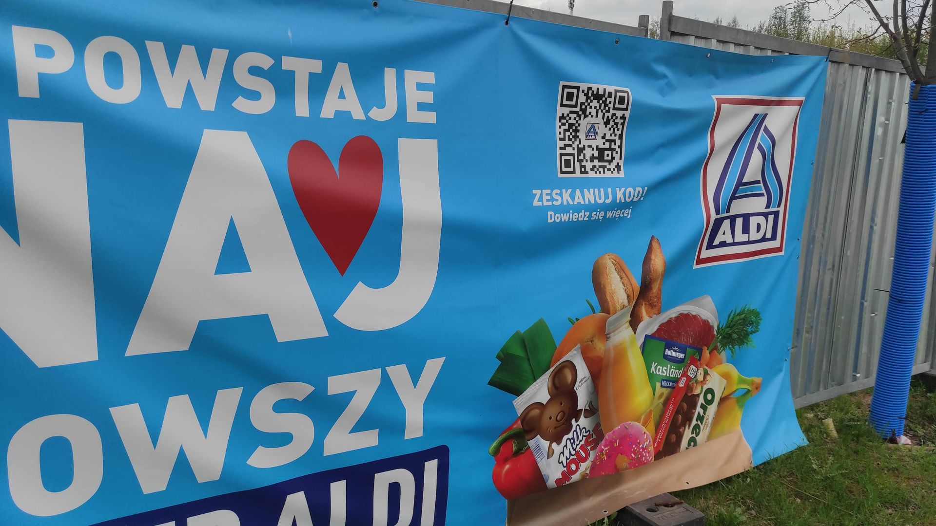 W Białymstoku powstaje nowy sklep Aldi. Ciekawa lokalizacja. Będzie rywalizacja z Biedronką ...