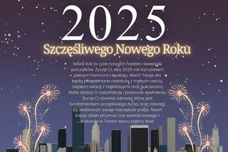 Życzenia noworoczne 2025 - obrazki jako nietypowe życzenia na Nowy Rok ...
