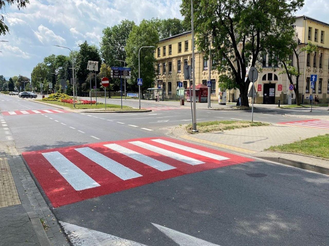 Są kolejne bezpieczne przejścia dla pieszych w Nowym Sączu. Tym razem aż kilka! - Nowy Sącz ...