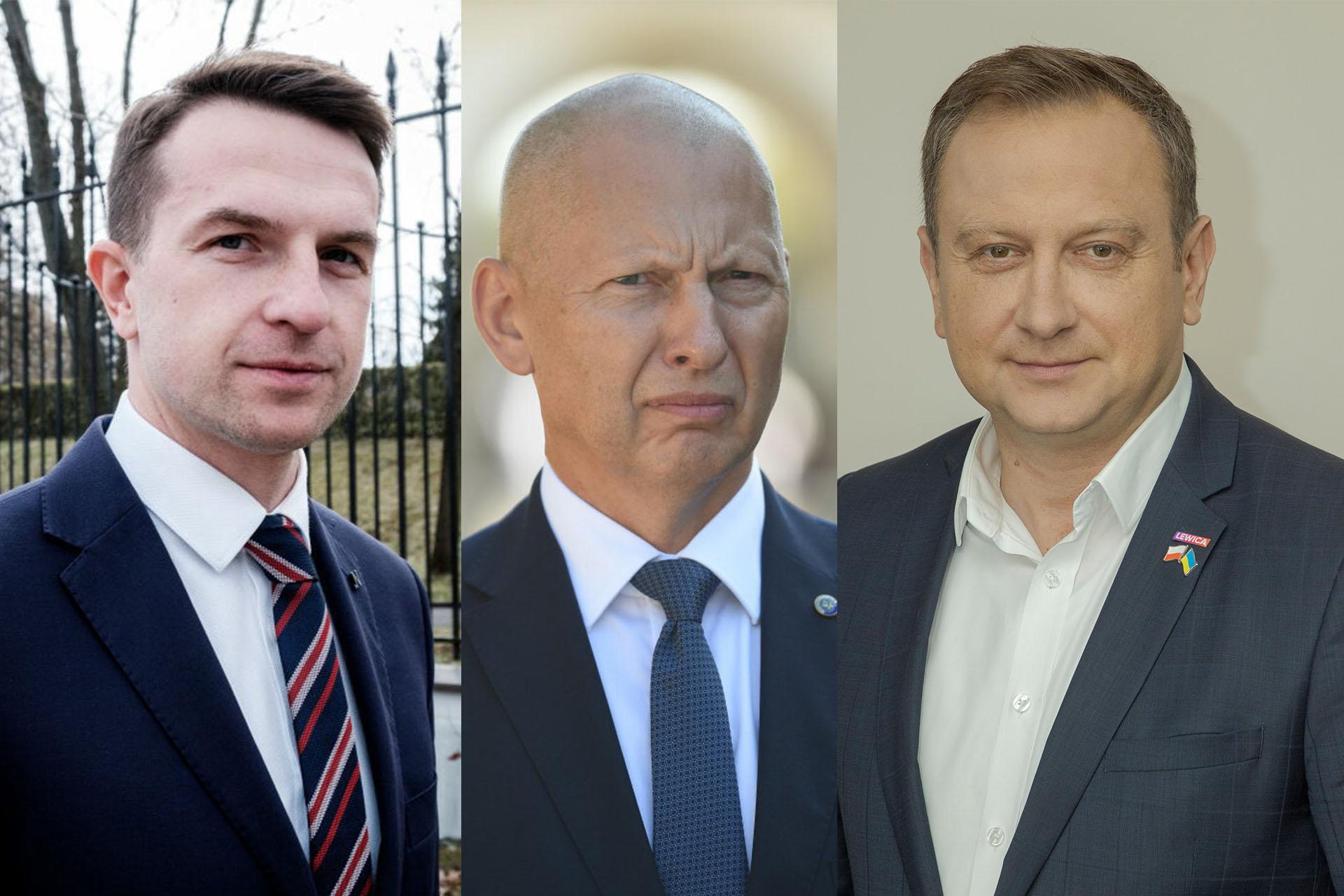 Tomasz Trela oraz gen. Mirosław Różański w "Expressie Biedrzyckiej" oraz Adam Szłapka w "Sednie ...