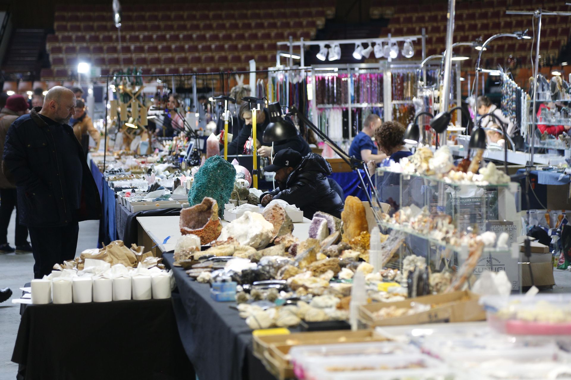 Ślonsko Giełda Biżuterii Minerałów i Skamieniałości GeoExpo w Spodku ...