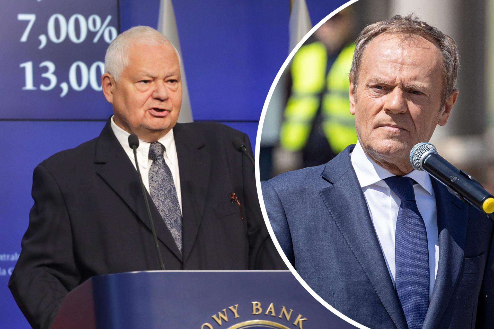 Tusk ostry jak brzytwa. Dostało się Glapińskiemu - Super Express ...