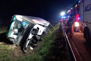 Wypadek autobusu na A2 pod Łowiczem. Wiele osób rannych. Nocna tragedia w Kalenicach - Łódź ...