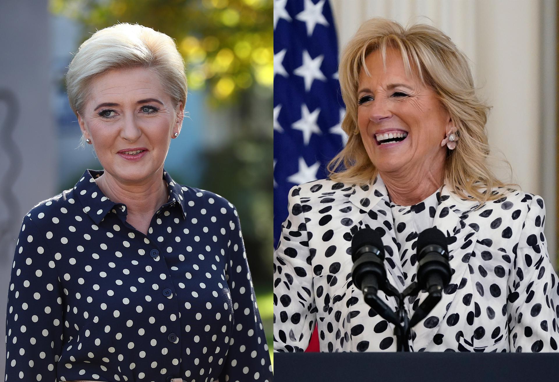 Porównanie stylu pierwszych dam: Jill Biden i Agaty Dudy. Która ...