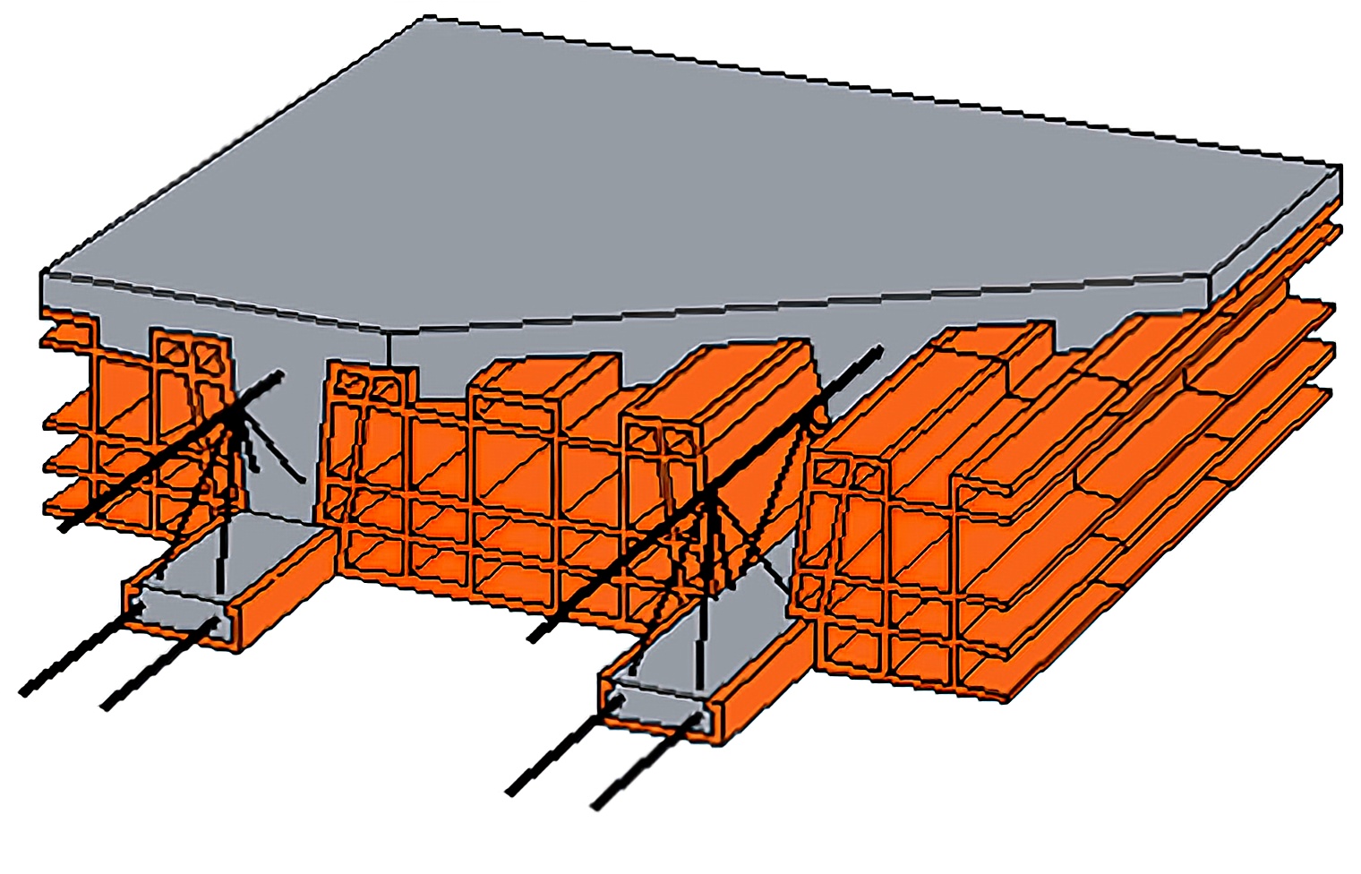 Stropy Fert: jak układać strop gęstożebrowy - muratorplus.pl