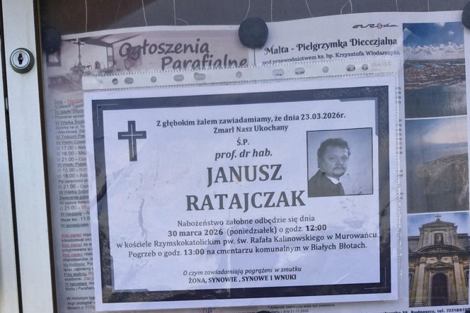 O. Rydzyk na pogrzebie wybitnego tenora! Janusz Ratajczak zginął w ...