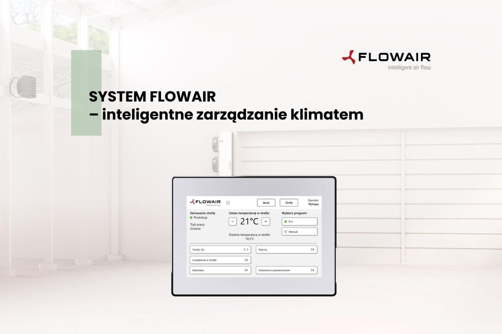 SYSTEM FLOWAIR – inteligentne zarządzanie klimatem - muratorplus.pl