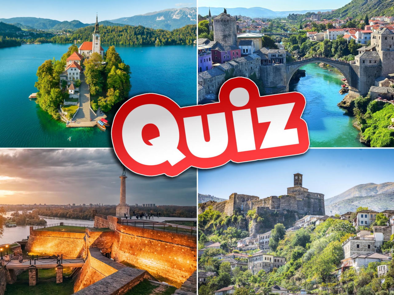 QUIZ. Czwartkowy test z geografii. Atrakcje turystyczne na Bałkanach. W ...