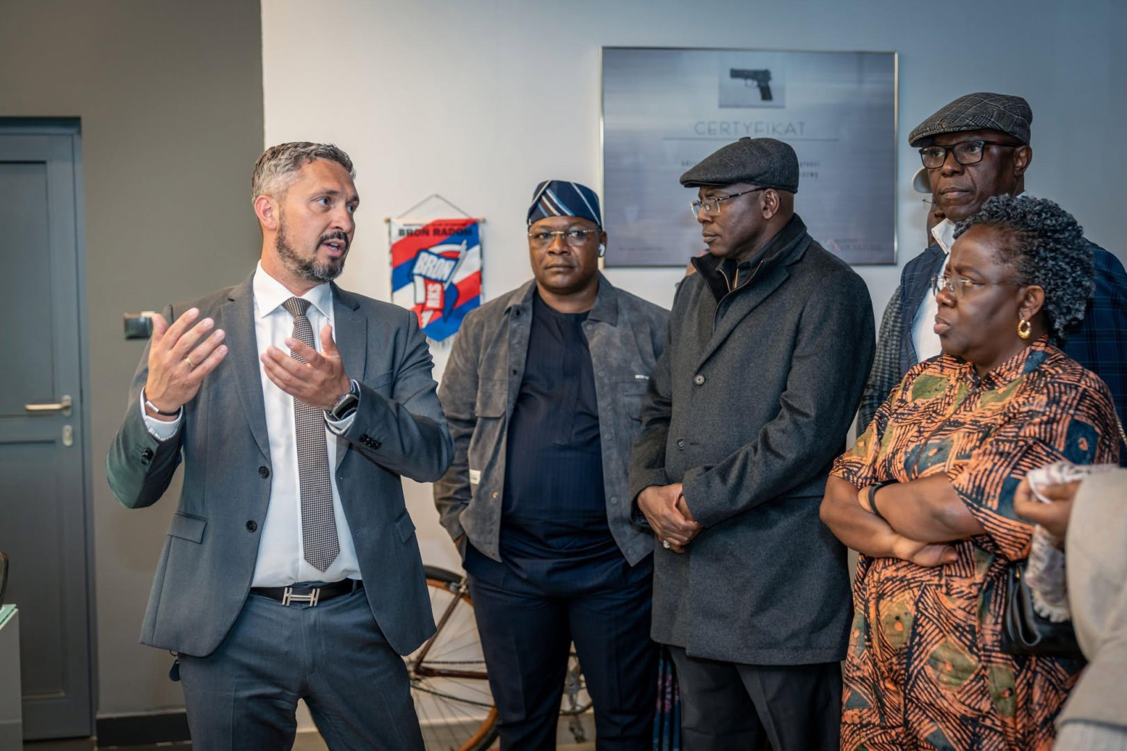 Wizyta delegacji z Nigerii w Fabryce Broni "Łucznik". Po Berylach czas ...