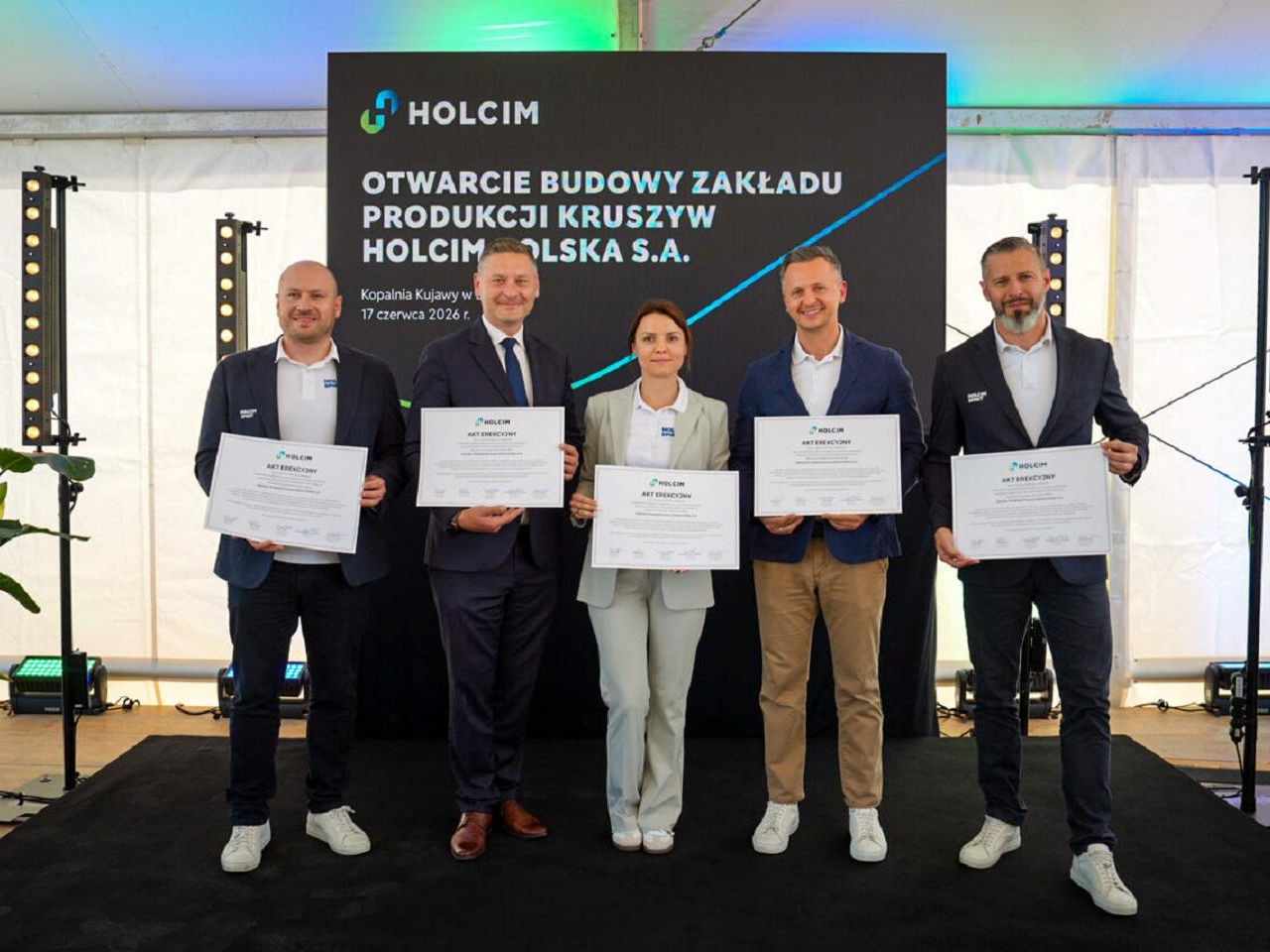 Holcim buduje największy zakład kruszyw w swojej historii. Inwestycja ...